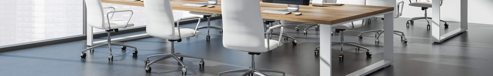 Scratch-free office chair castors for hard floors